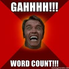 Working with editors and word counts - Murphy Writes